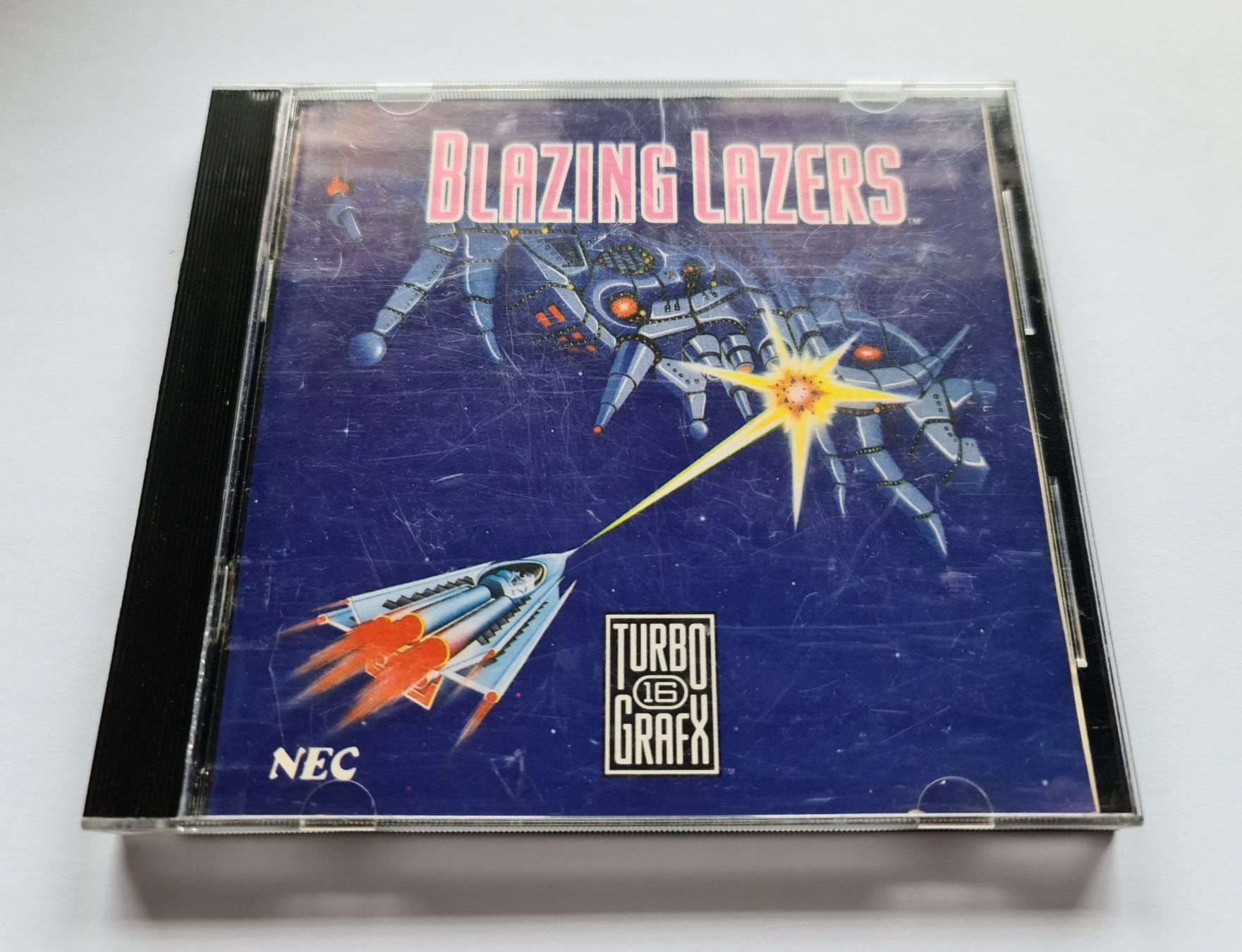 Blazing Lazers OVP CIB ☠️ Turbografx USA (US PC Engine) (Gebraucht) in ...