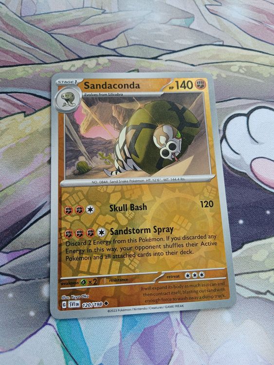 Sandaconda - Sanaconda Reverse Holo 120 - Scarlet & Violet (Gebraucht) in Altstätten SG für CHF ...