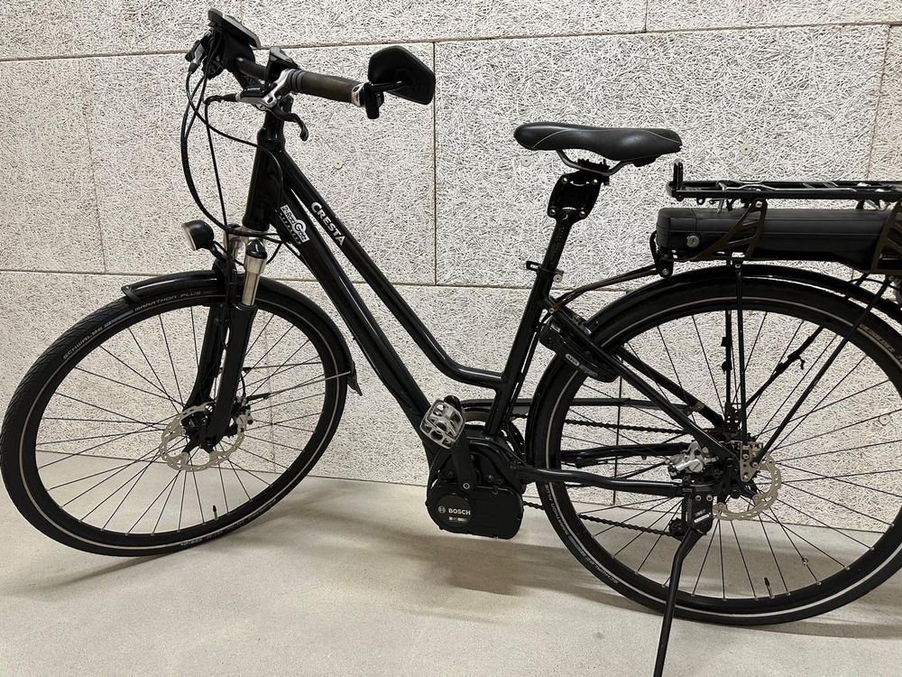 Cresta E-Bike mit Bosch Motor, Top Zustand, Schwarz! (Gebraucht) in ...