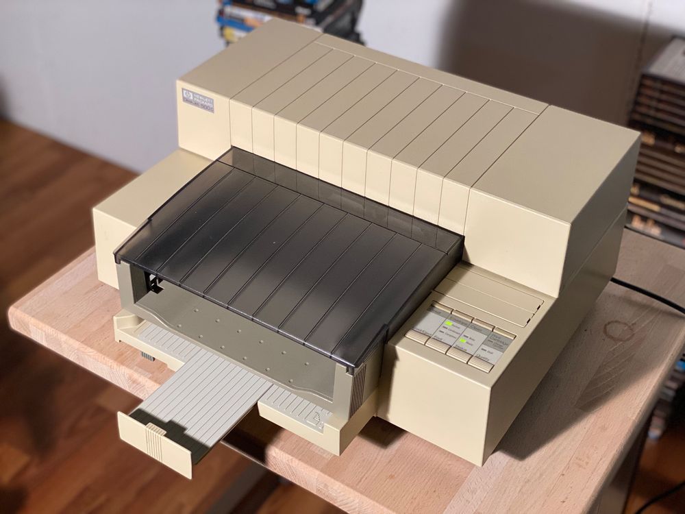 HP DeskJet 500C (1991) - Vintage Computer Printer (Gebraucht) in Luzern ...