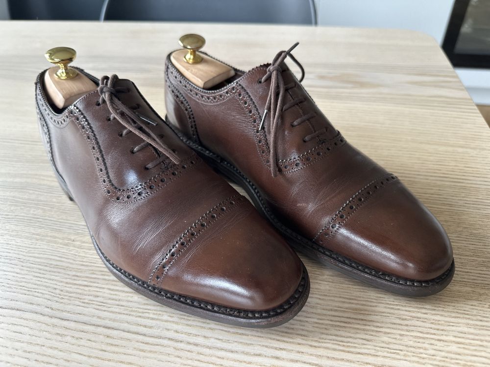 Loake 1880 Fleet Leather Oxford Shoes UK 7.5 F | Kaufen auf Ricardo