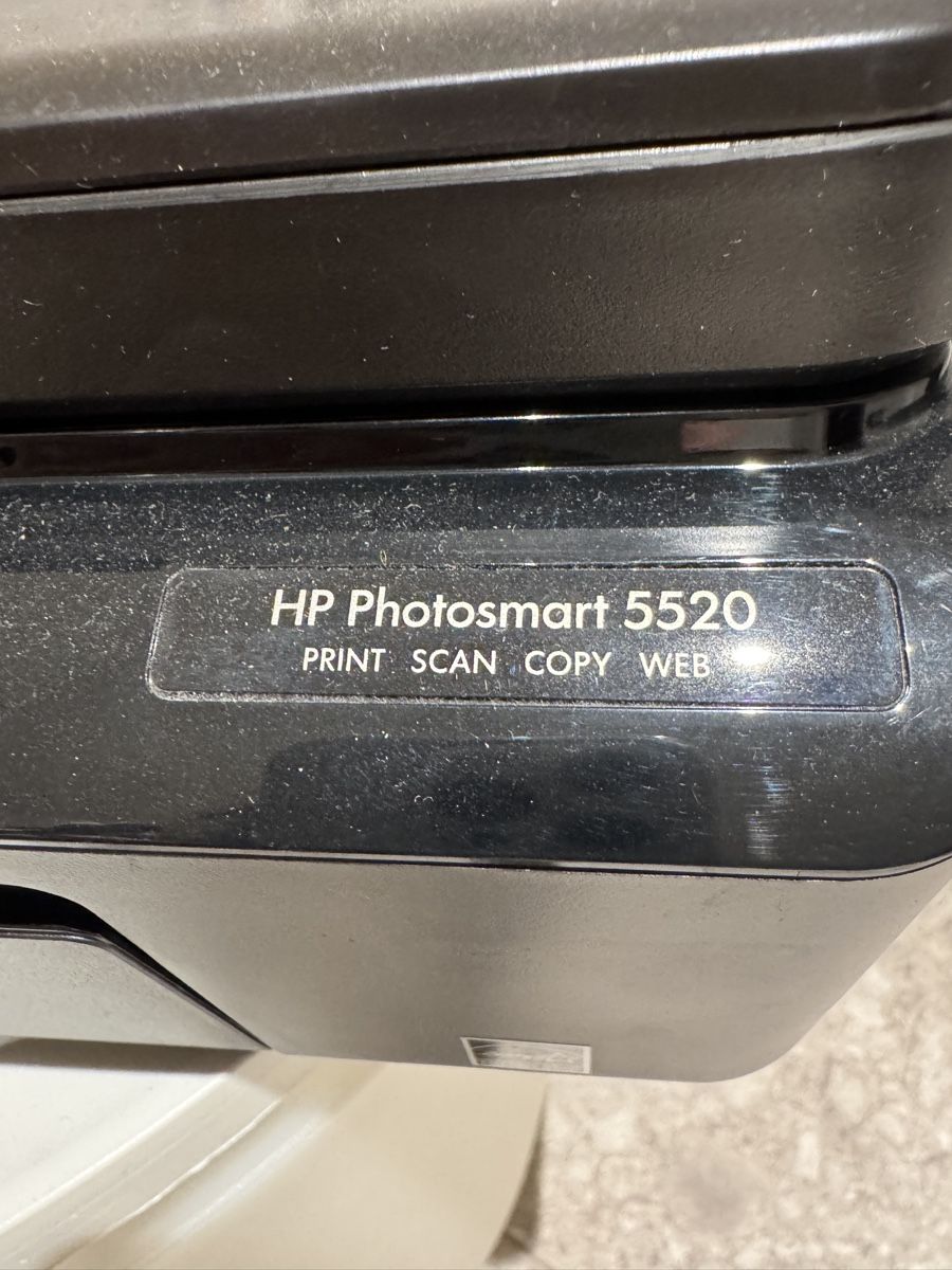 HP Photosmart 5520 Printer - Print, Scan, Copy - Incl. Ink (Gebraucht ...