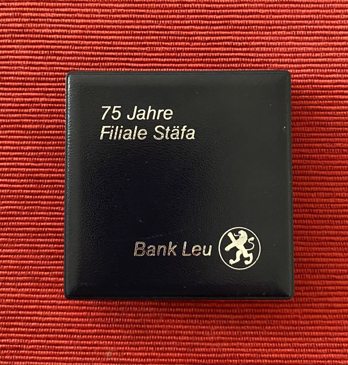 Schlüsselhalter-/anhänger 75 Jahre Bank Leu Stäfa | Kaufen auf Ricardo