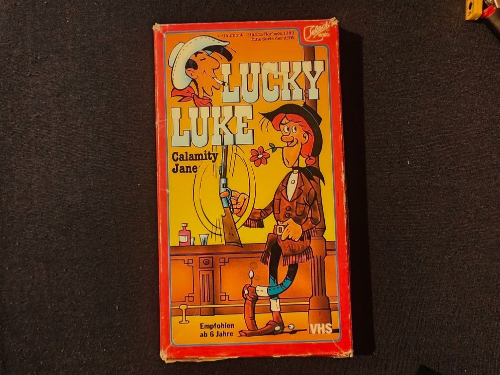 VHS "Lucky Luke: Calamity Jane" (1984) - Select Video (Gebraucht) in ...