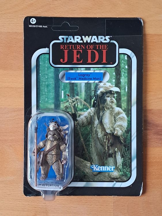 Star wars, Action Figure , Logray Ewok Kenner (Neuf avec emballage d ...