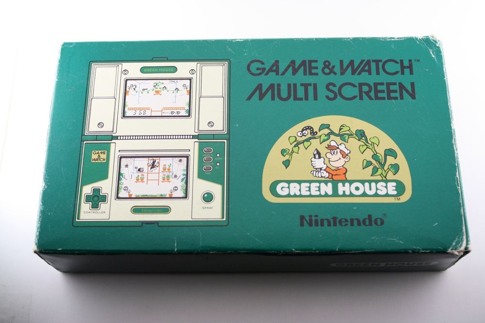 Nintendo Game & Watch Green House GH-54 inkl. OVP (Gebraucht) in ...