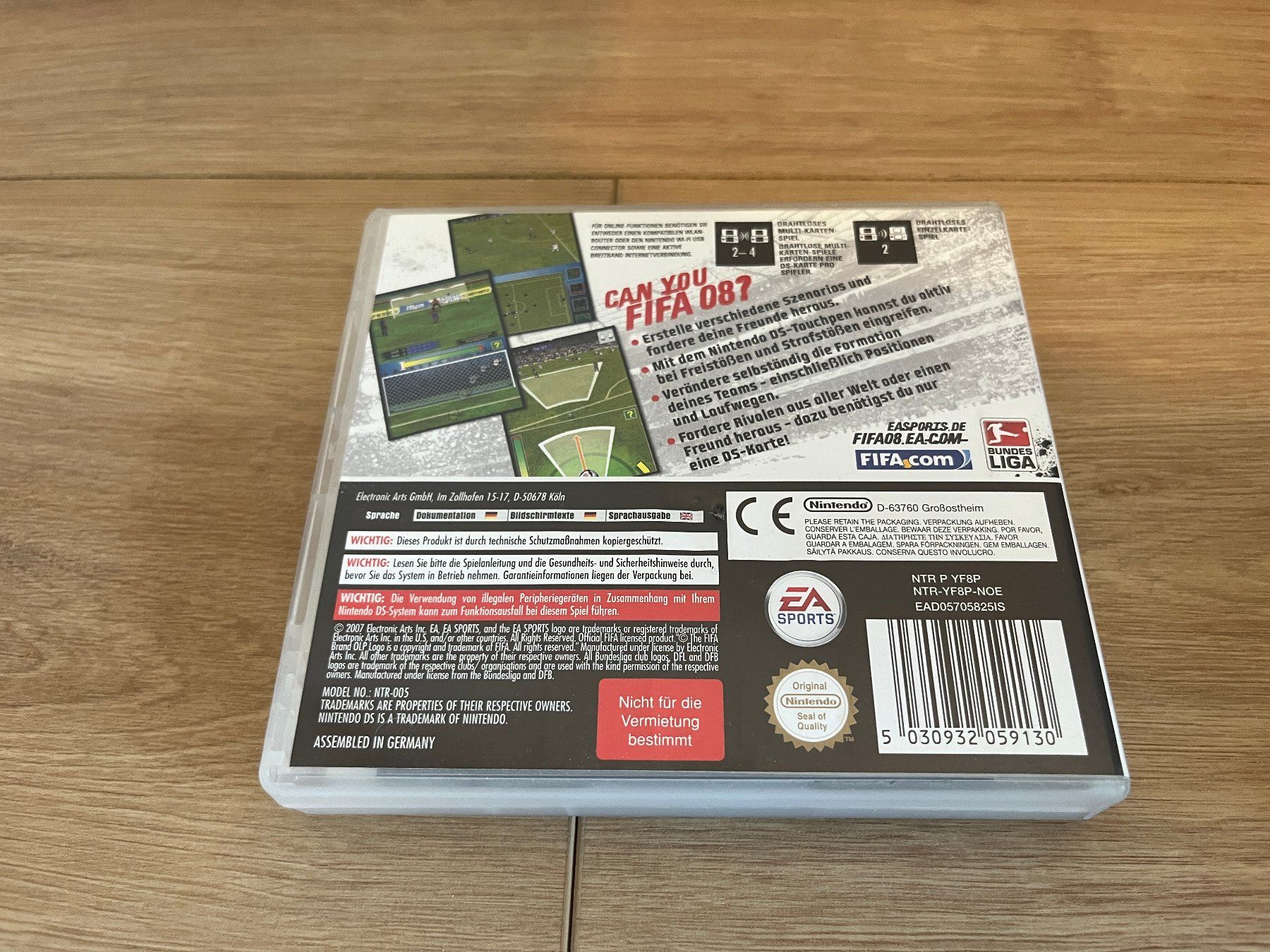 FIFA 08 für Nintendo DS - Fussball Game (OVP) (Gebraucht) in Dietlikon ...