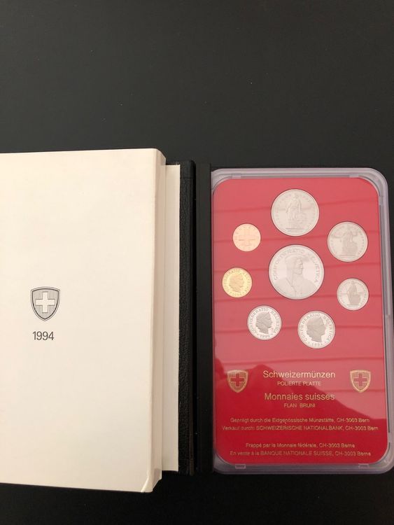 Schweizer Münzsatz PP 1994 (Neu und originalverpackt) in Goldach für CHF 22 – mit Lieferung auf ...