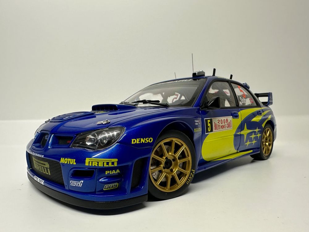 Subaru Impreza WRC (Hawkeye) 1:18,Solberg,MonteCarlo,AutoArt (Gebraucht ...