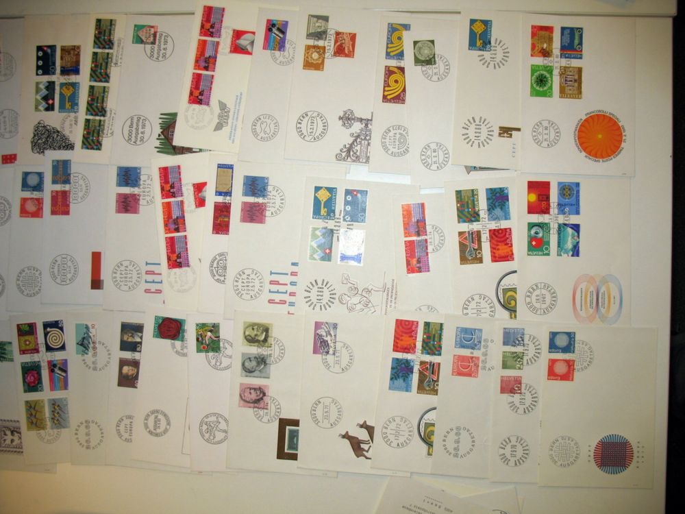 SUPER ca. 500 FDC in Sätzen lose, wie ab Verkaufsst. (Q703) | Kaufen auf Ricardo