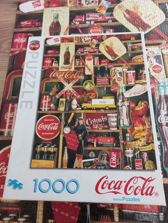 Coca Cola Puzzle 1000 Teile (Gebraucht) in Lachen SZ für CHF 9 – mit ...