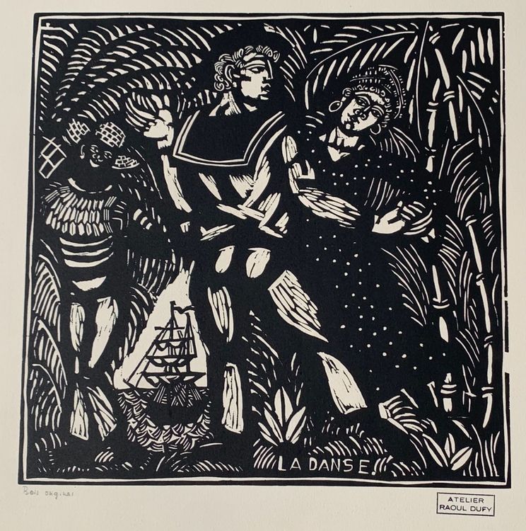 Raoul Dufy Holzschnitt Handsigniert (Gebraucht) in Root für CHF 55 – mit Lieferung auf Ricardo ...