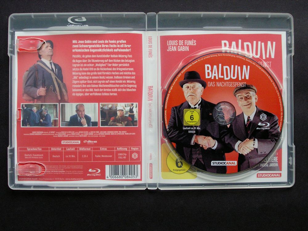 Louis de Funès - Balduin, das Nachtgespenst (1968) (Gebraucht) in Zuzwil SG für CHF 9.5 – mit ...