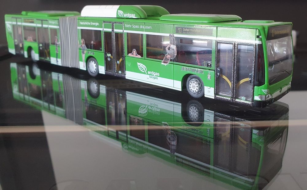 Rietze Bernmobil MB Citaro G CNG Gasbus Art.- Nr. 67088 1:87 (Neu ...