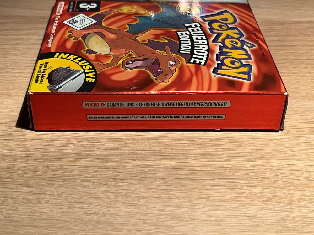 Pokemon Feuerrote Edition OVP CIB Gameboy advance Deutsch | Kaufen auf ...