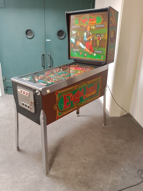 flipperkasten flipper pinball bally eight ball champ | Kaufen auf Ricardo