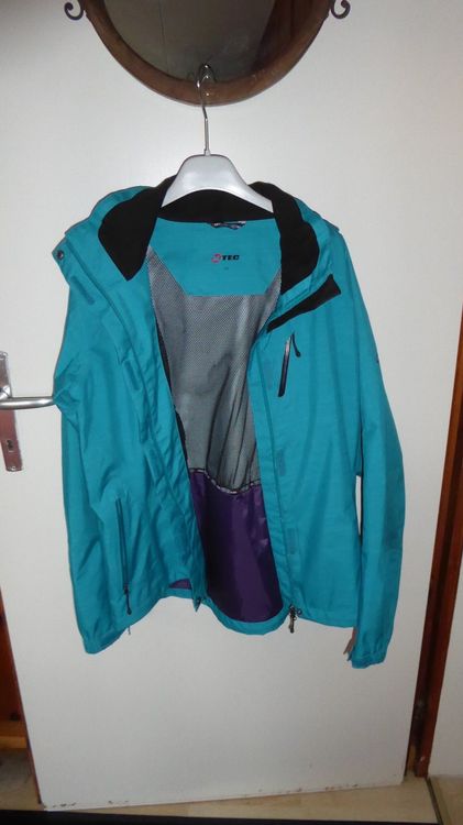 Sehr schöne dunkel Türkis Jacke Gr 42/L KTEC Wie Neu (Gebraucht) in ...