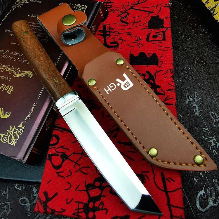 📌 NEU Dolch mit Holzgriff und Lederhülle (Neu und originalverpackt) in Wittenbach für CHF 29.9 ...