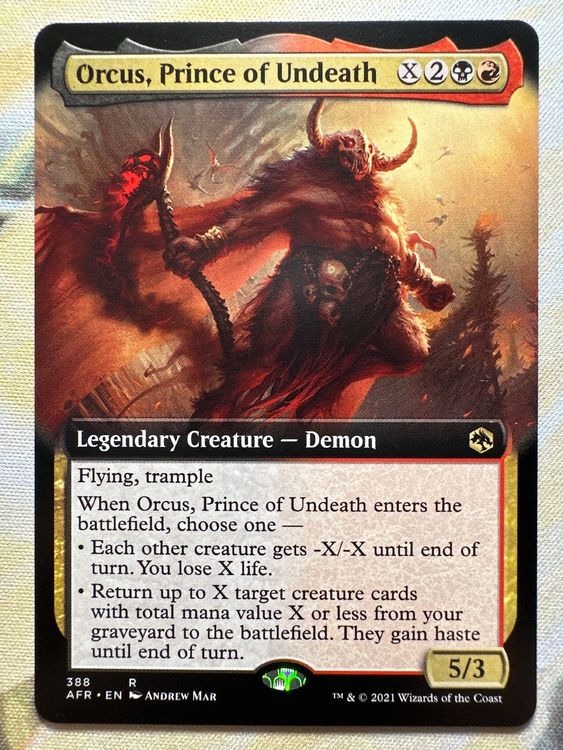 Orcus, Prince of Undeath Variant 388 Forgotten Realms | Kaufen auf Ricardo