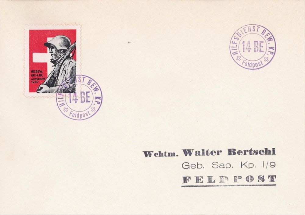 Feldpost mit ...... HD Bewachung (Gebraucht) in Bazenheid für CHF 1.5 – mit Lieferung auf ...