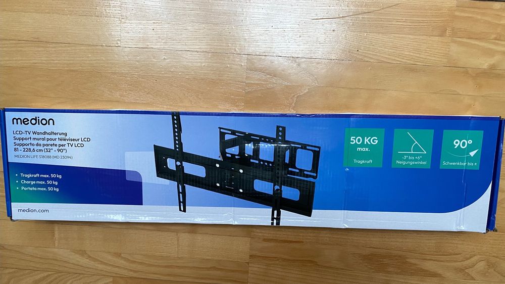 LCD-TV Wandhalterung (Neu und originalverpackt) in Oberriet SG für CHF 29 – mit Lieferung auf ...