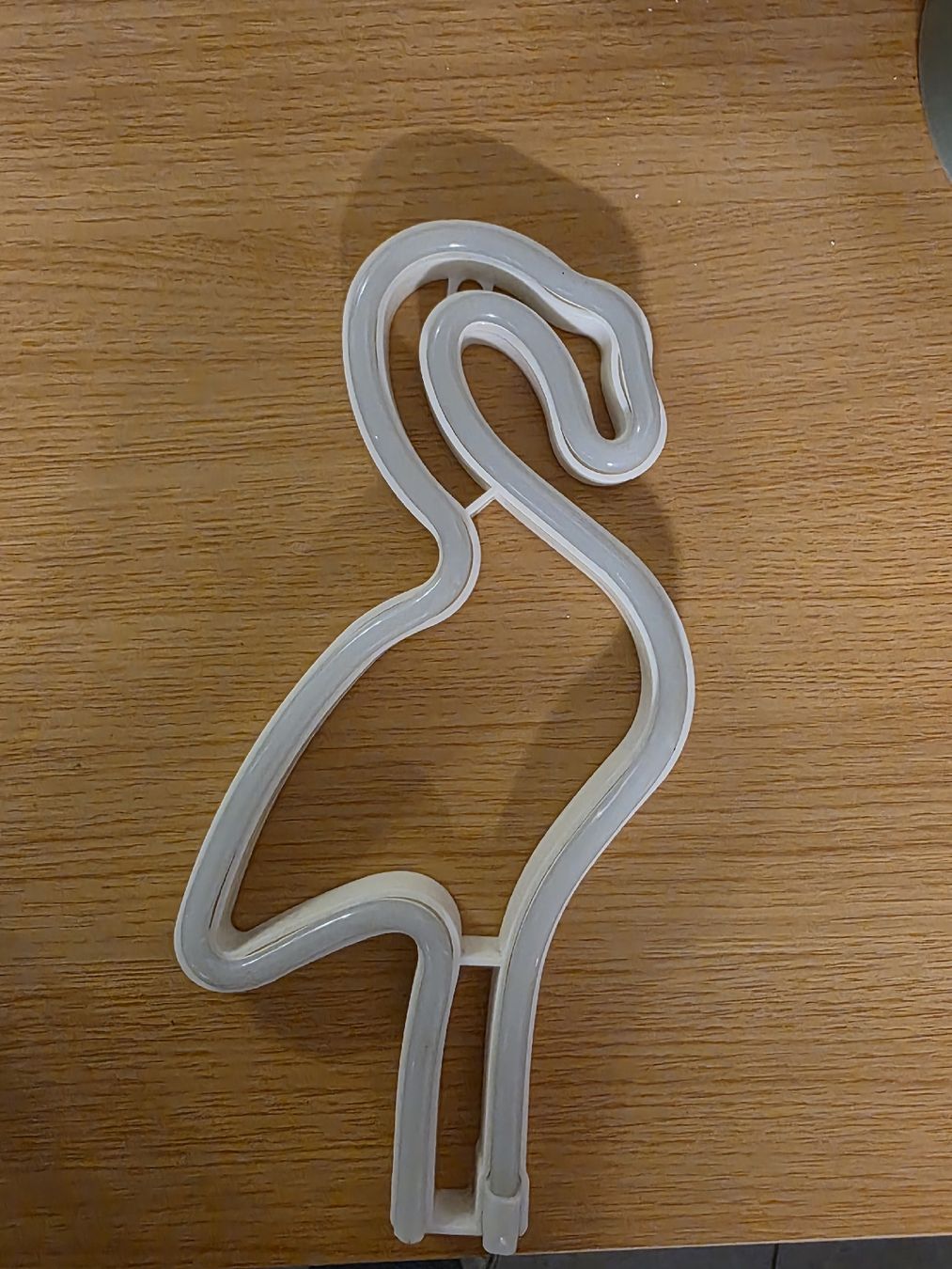 Flamant rose néon LED - Déco lumineuse ambiance tropicale! (D'occasion ...