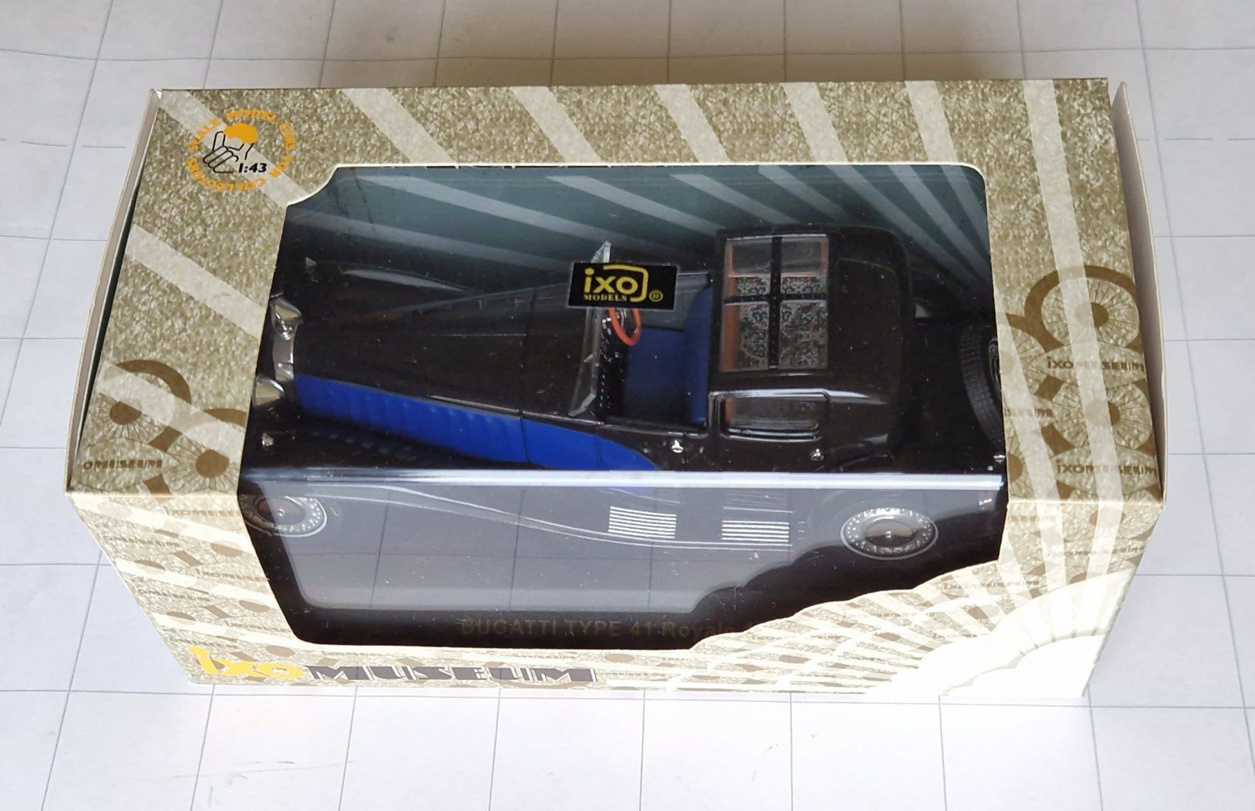 IXO 1/43 Bugatti Type 41 Royale 1928 IXO Museum neu (Neu und ...