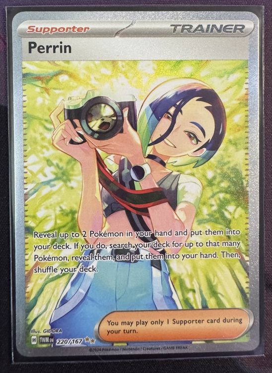Pokémonc TCG Karten: Brianna, Perrin & Hydrapple EX / SAR (Neu (gemäss ...