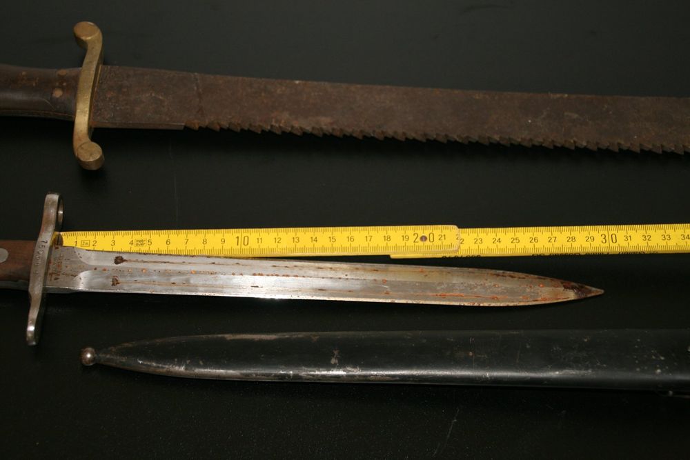 Bajonett u. Faschinenmesser ? Gebr. Weyersberg Solingen (Gebraucht) in Amriswil für CHF 40 – mit ...