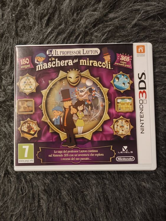 Professor Layton e la Maschera dei Miracoli 3DS IT (Gebraucht) in La ...