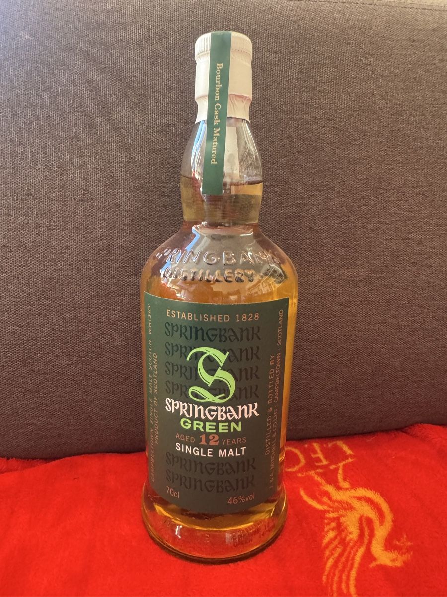 Springbank Green 12 Years Single Malt RARITÄT (Neu und originalverpackt ...