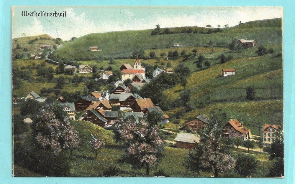 Farb Postkarte Oberhelfenschwil/Oberhelfenswyl 1908 | Kaufen auf Ricardo