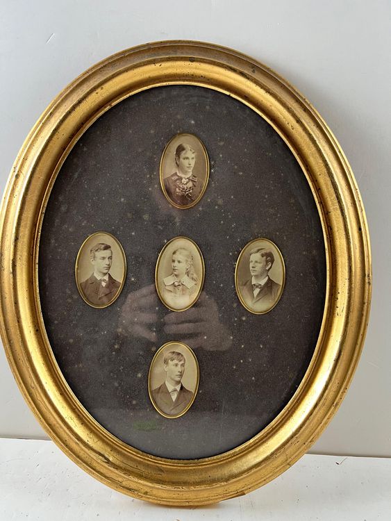 Antike Fotografie Echtgoldrahmen (Gebraucht) in Neuhausen am Rheinfall für CHF 15 – mit ...