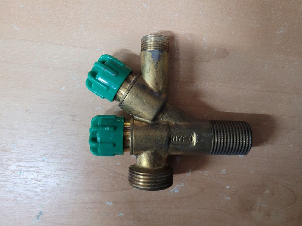 Robinet arret Siduo 1/2 x 3/8 x 3/4 (Neu (gemäss Beschreibung)) in ...