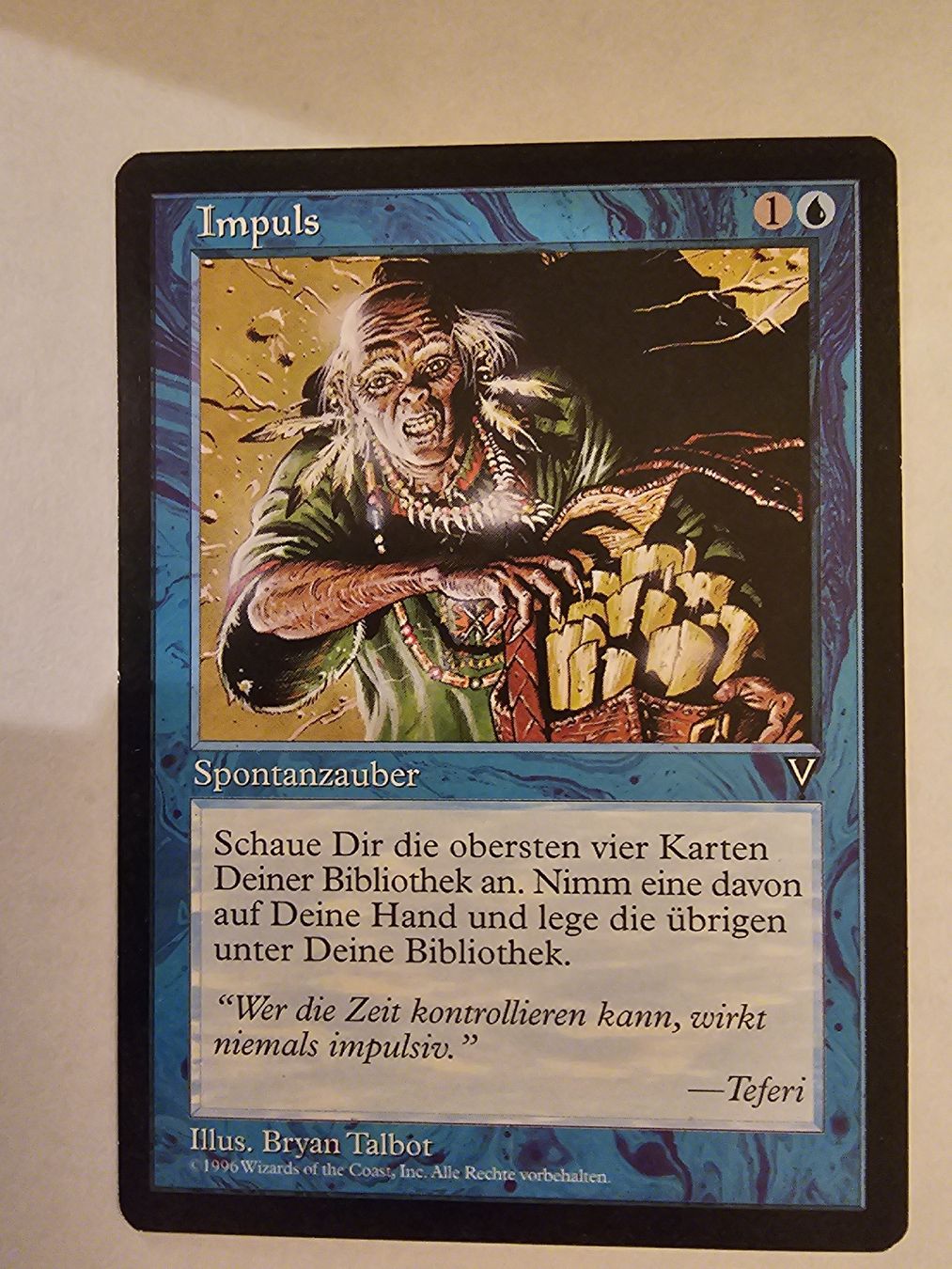 Magic The Gathering Karte: 4x Impuls - Visionen, (Gebraucht) in Wisen ...