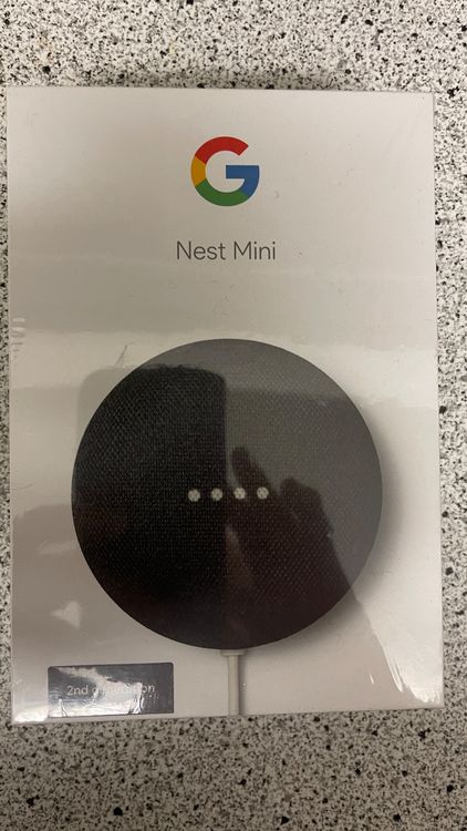 Google Nest Mini (2nd Gen) UK Version (Neu und originalverpackt) in ...