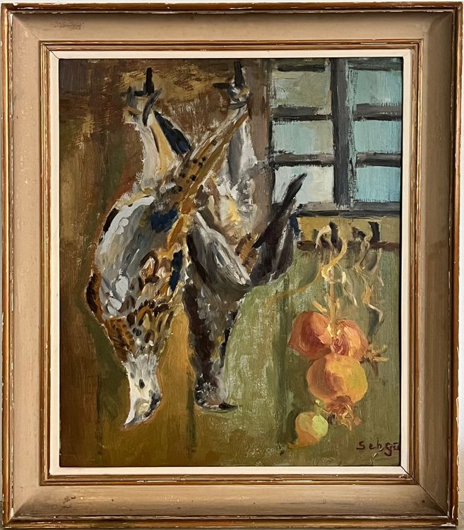 30. er Jahre Stilleben Gemälde mit Fasanen , Unleserlich Sig (Gebraucht) in Root für CHF 19 ...