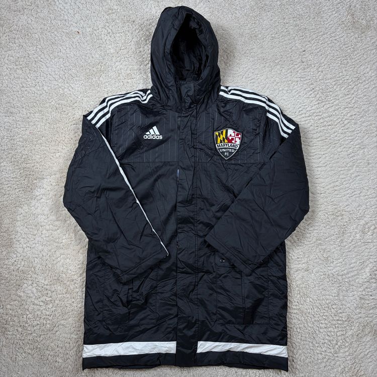 Parka Padded Jacket stadium Adidas Estrada 22 black - M (Neu (gemäss ...