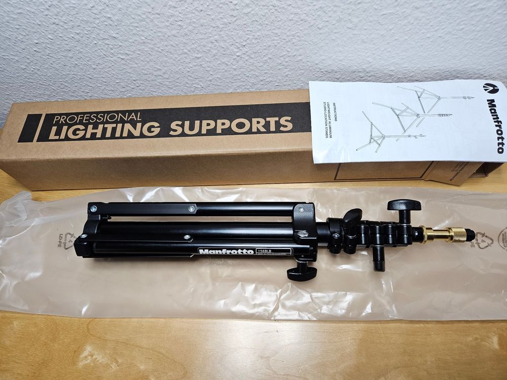 Manfrotto 156BLB Mini Pro Stand (Gebraucht) in Locarno für CHF 30 – mit ...