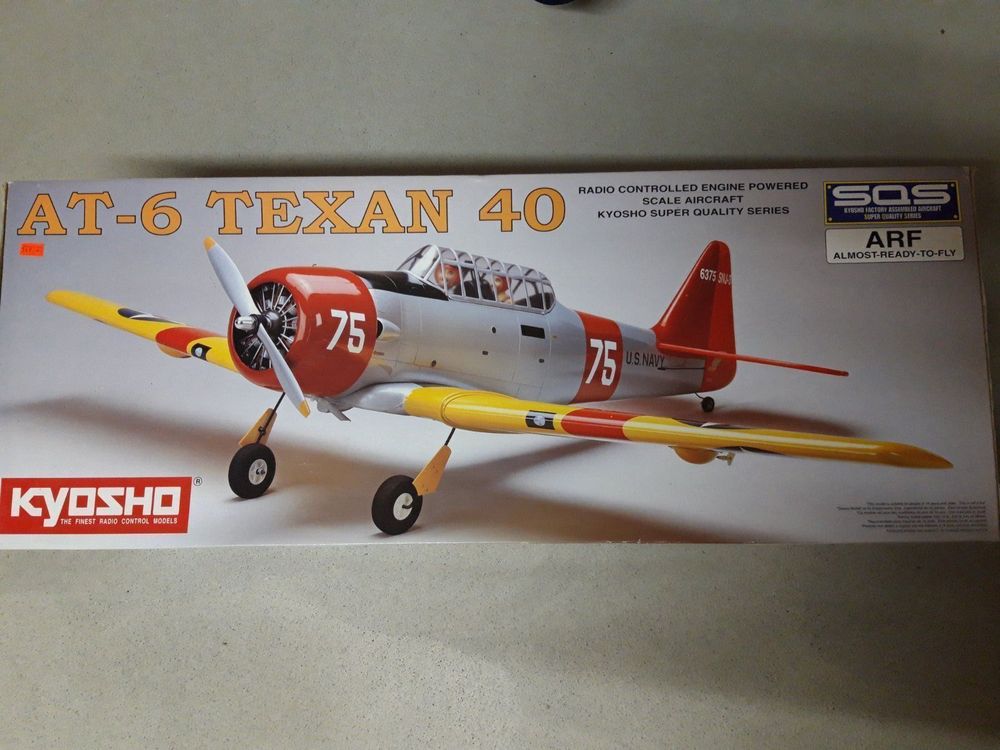 Rarität: Kyosho AT-6 Texan 40 SQS (Neu (gemäss Beschreibung)) in Affeltrangen für CHF 209 – mit ...