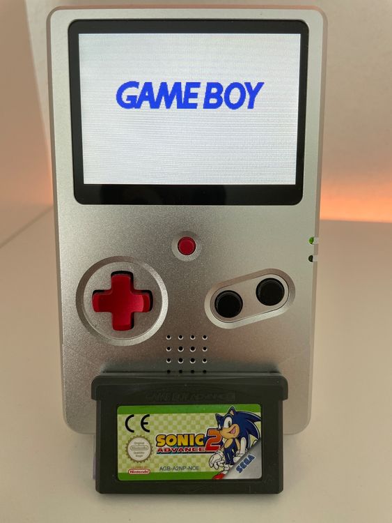 Boxy Pixel Game Boy Advance SP with Sonic collection (Gebraucht) in ...