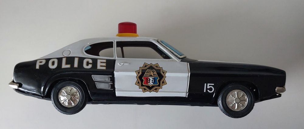 Ichiko Japan Ford Capri Police Vintage Toy car 39 cm (Gebraucht) in für ...