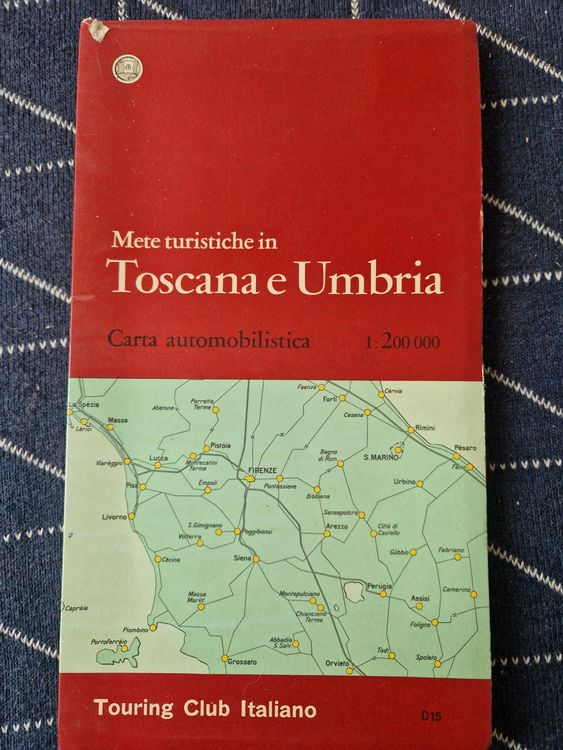 Karte Toscana e Umbria D15 1:200'000 | Kaufen auf Ricardo