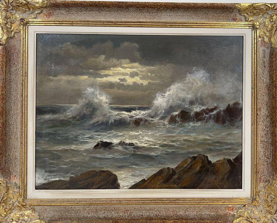 Meerküste Gemälde unleserlich Signiert (Gebraucht) in Root für CHF 210 – mit Lieferung auf ...