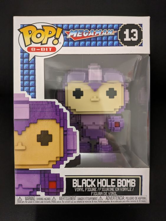Funko Pop! 8-Bit - Megaman - Black Hole Bomb #13 (Neu und ...