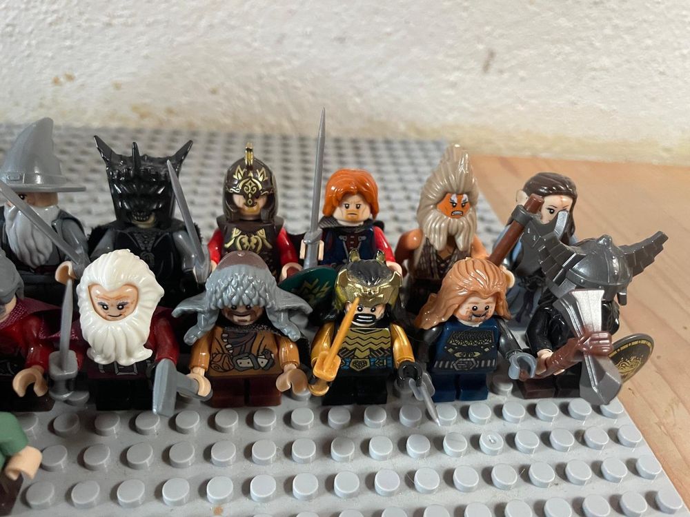 Lego Herrr der Ringe Minifiguren !!ACHTUNG CUSTOM Figuren!! (Gebraucht ...