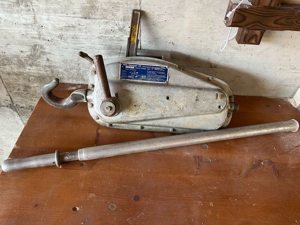 Seilzug Original Habegger 1500 kg | Kaufen auf Ricardo