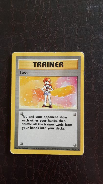 pokemon card - Lass- Rare | Kaufen auf Ricardo