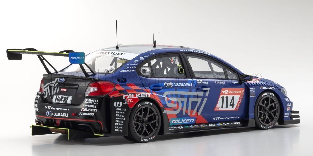 SUBARU WRX STi NBR #114 CHALLENGE 2022 1/18 Kyosho NEUHEIT (Neu und ...