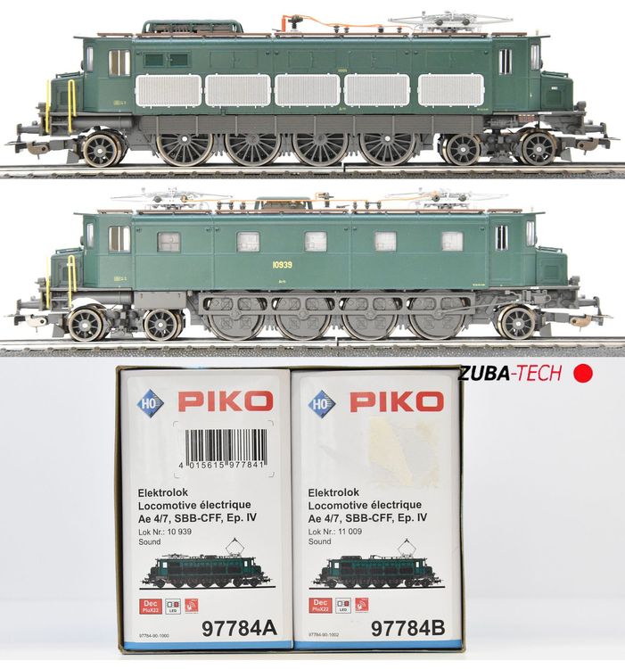 Piko 97784 Doppellok Ae 4/7 SBB H0 GS Digital mit OVP (Neu und ...